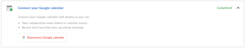 The Avoma Quick Start Guide